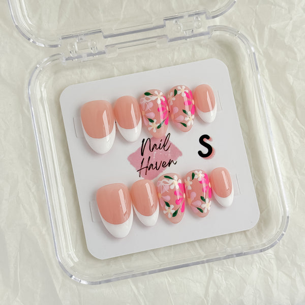 Short Almond Press On Nails – Nail Haven USA